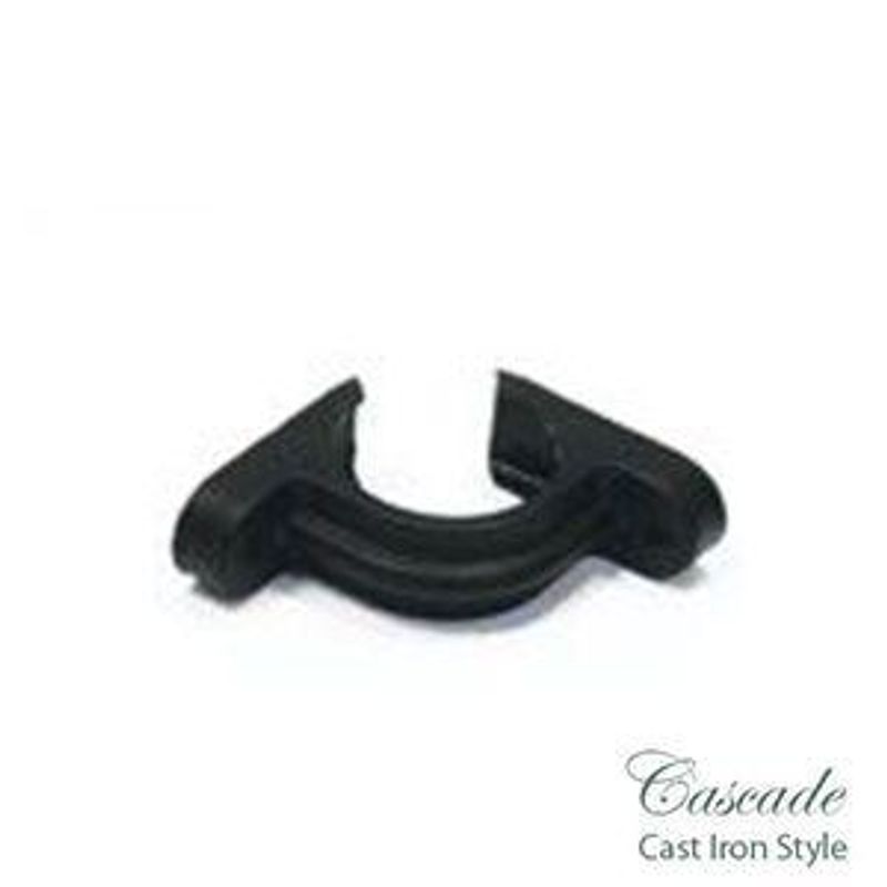 Cascade Cast Iron Style 68mm Plastic Pipe Clip (Black) | Drainage ...