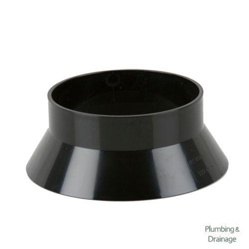 Cascade Cast Iron Style 110mm Plastic Weathering Collar (Black ...