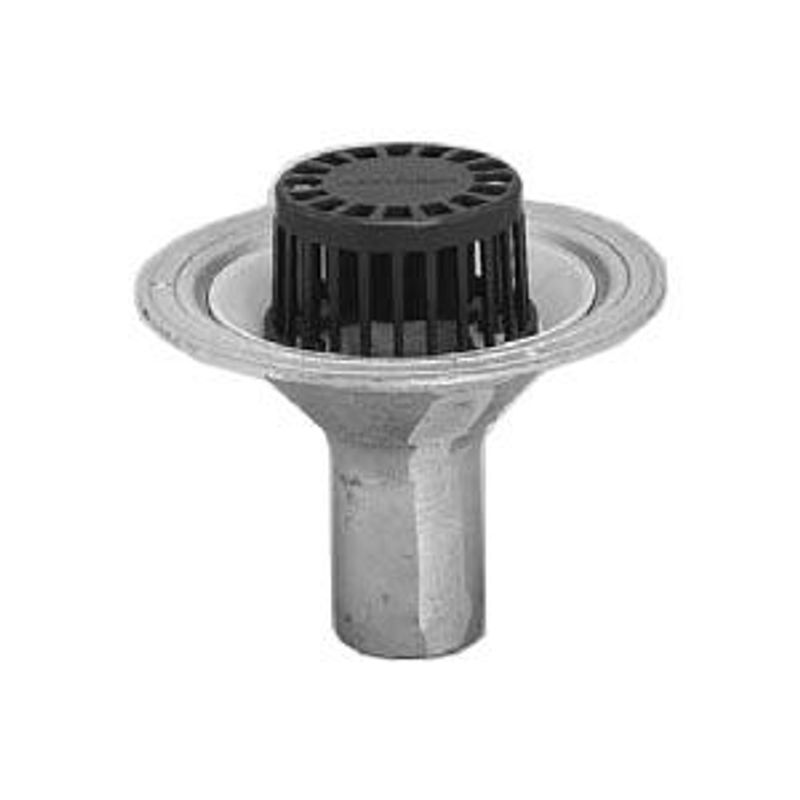 ACO 50mm Vertical Spigot Rainwater Outlet - Dome Grate | Drainage ...