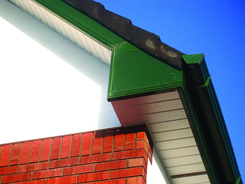 uPVC 200mm Fascia Board (10mm Cappit Square Edged) 5m - Green ...