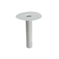 PVC Circular Roof Outlet with Smooth Flange to suit 40mm Pipe (White ...