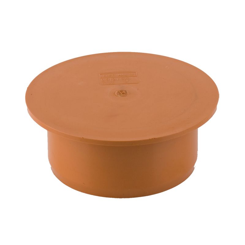 Underground Drain Pipe Socket Plug - 160mm | Drainage Superstore®