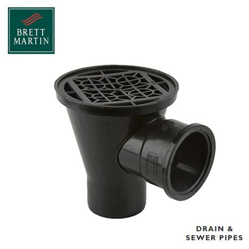 Round Hopper with Horizontal Socket Inlet - 110mm | Drainage Superstore®