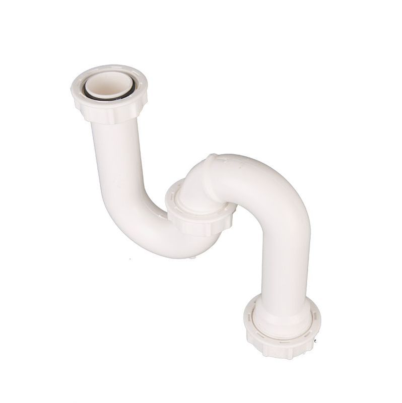 Plumbing Waste Pipe Trap S Shaped Outlet Trap 38mm Seal - 40mm ...