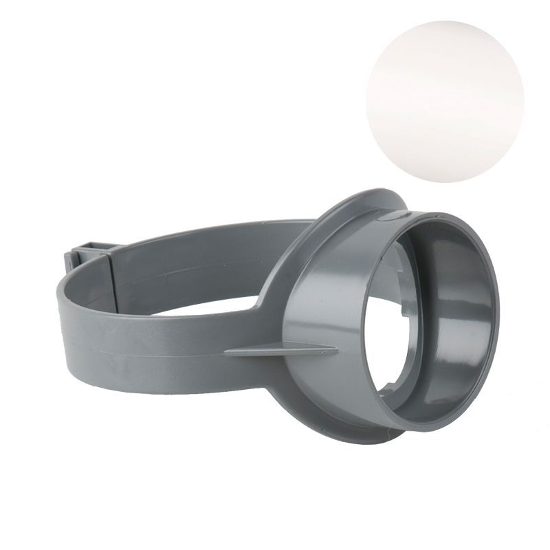 Soil Pipe Push Fit 50mm Strap On Boss 110mm - White | Drainage Superstore®
