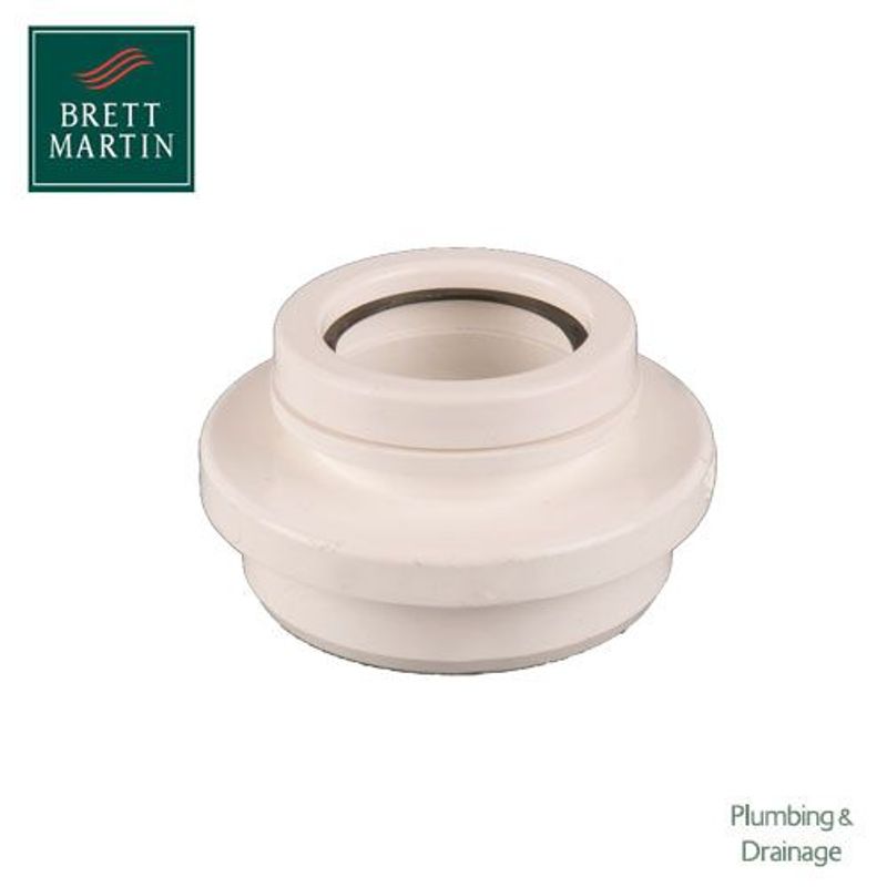 Waste Pipe 50mm Push-fit Socket Plug | Drainage Superstore®