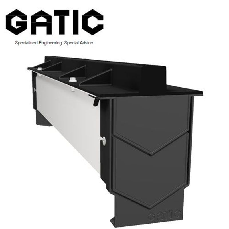 Gatic ProSlot Cast 150 Drain Channel - 1m | Drainage Superstore®