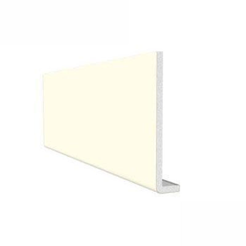 uPVC 200mm Fascia Board (10mm Cappit Square Edged) 5m - Pale Gold ...