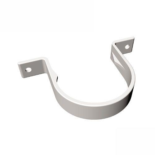 Freeflow Round Plastic Downpipe Flush Pipe Clip White | Drainage ...