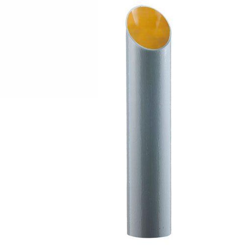 Cast Iron Double Spigot Drain Pipe - 300mm Diameter 3m Length ...