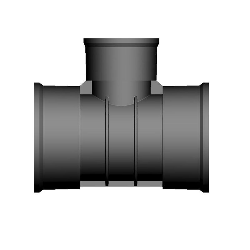 JFC Twinwall Drain Pipe T Branch for Surface Water Drainage - 300mm to ...