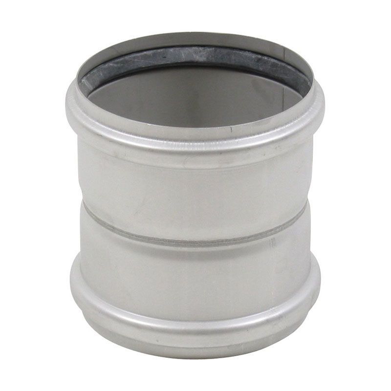 Blucher Europipe 304 Stainless Steel Pipe Double Socket Coupler - 125mm ...