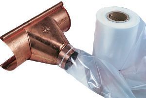 Temporary Down Pipe Lay Flat Tubing Heavy Duty 4inch - 210m | Drainage ...