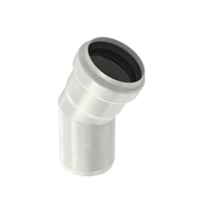 ACO 304 Grade Stainless Steel Single Socketed Pipe 30 Degree Bend ...