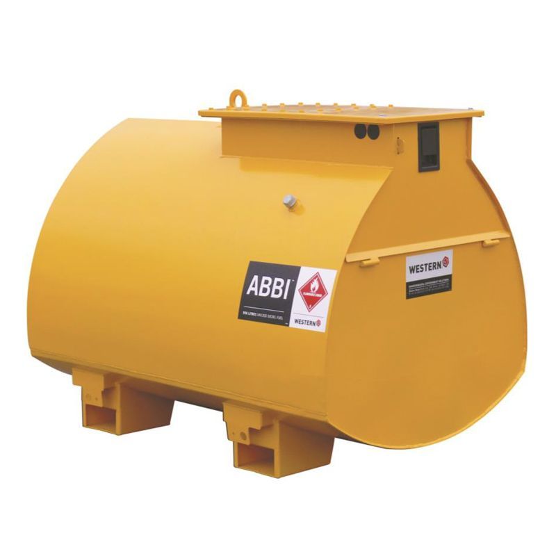 Fuel Storage Tank Bowser 950L Bunded Portable Skid Mounted IBC - ABBI ...