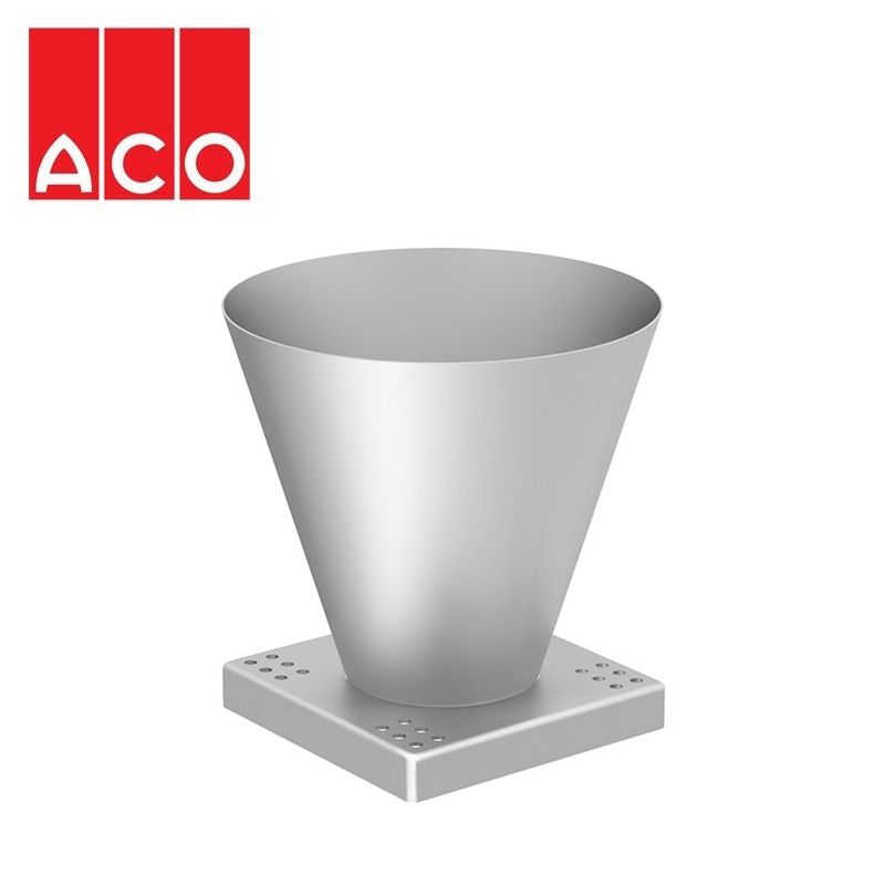 ACO Gully 218 Stainless Steel 304 Grating and Mounted Tundish 200mm ...