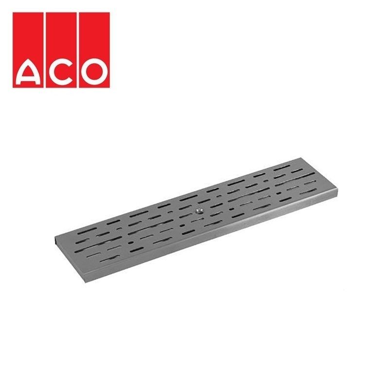 Channel Drain Stainless Steel Intercept Grate 1000mm - ACO Modular 125 ...