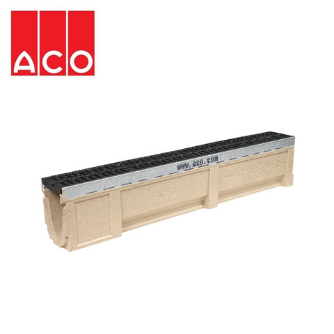 ACO CivicDrain Heavy Duty Channel Drain 135mm x 200mm x 1000mm - C250 ...
