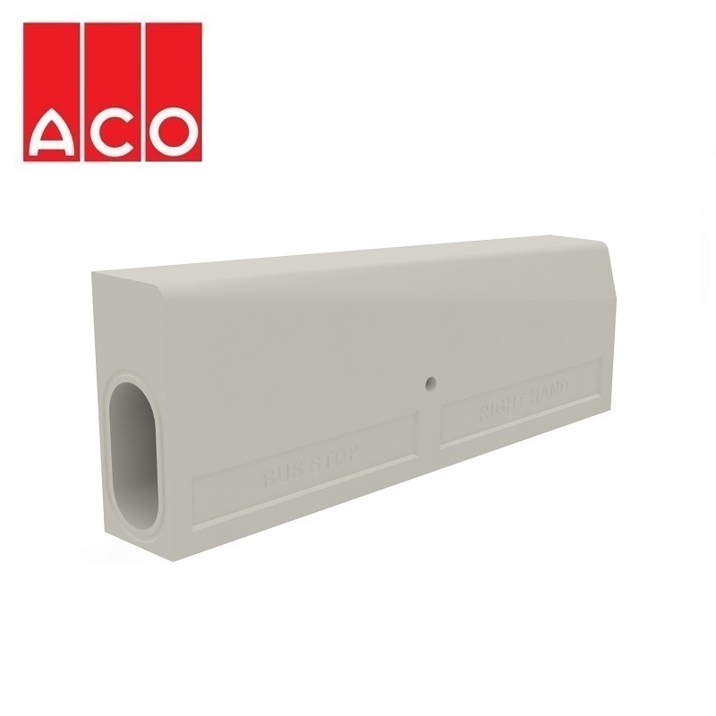 ACO KerbDrain 305 Bus Stop Kerb Right Hand Transition Unit - 1000mm | Drainage Superstore®