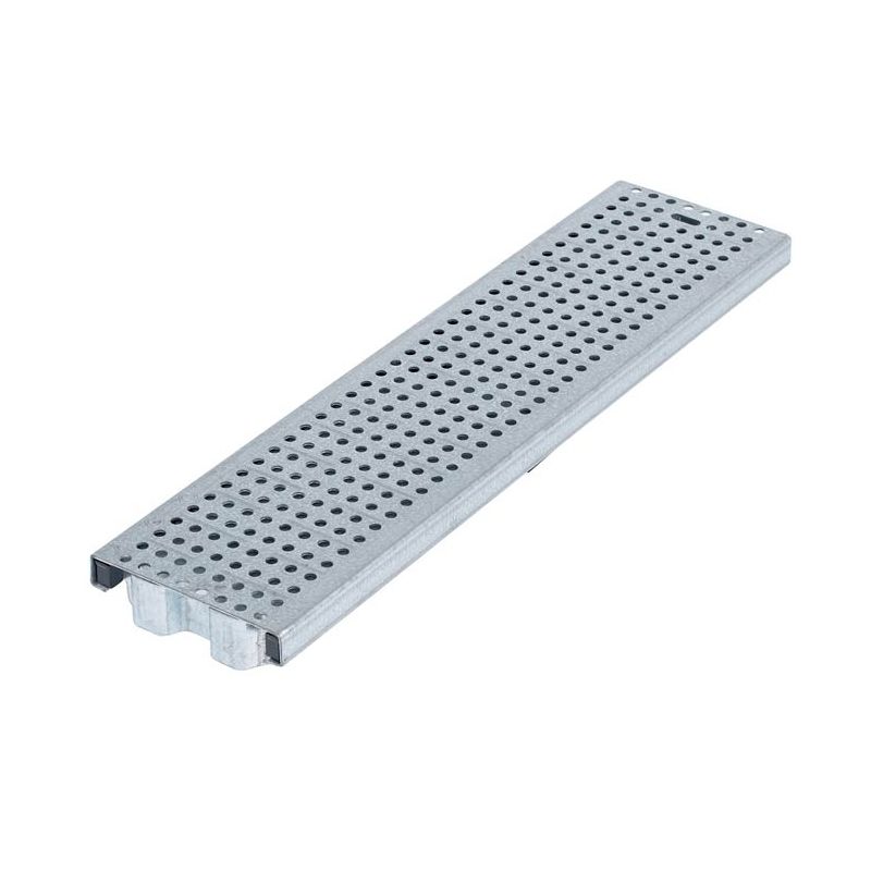 ACO MultiDrain M100 Perforated Galvanised Grating 1000mm- A15 Loading ...
