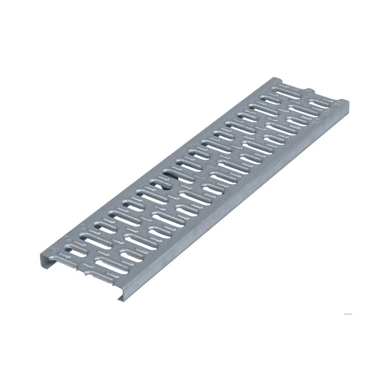 ACO MultiDrain M100 Slotted Galvanised Grating 500mm - A15 Loading | Drainage Superstore®