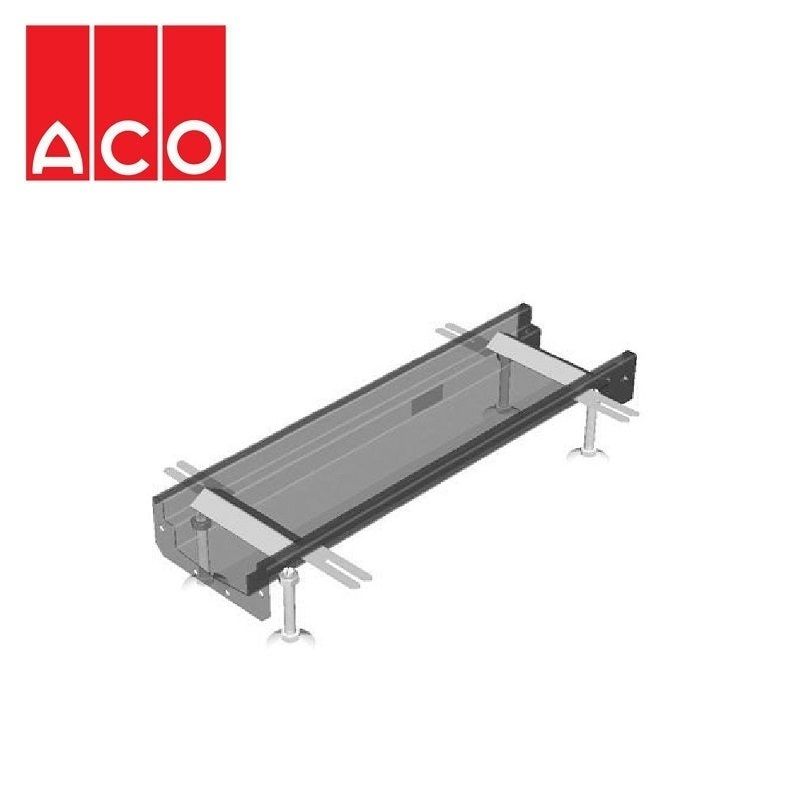 ACO Modular 125 Stainless Steel 50-65mm Invert Channel Drain 2000mm ...