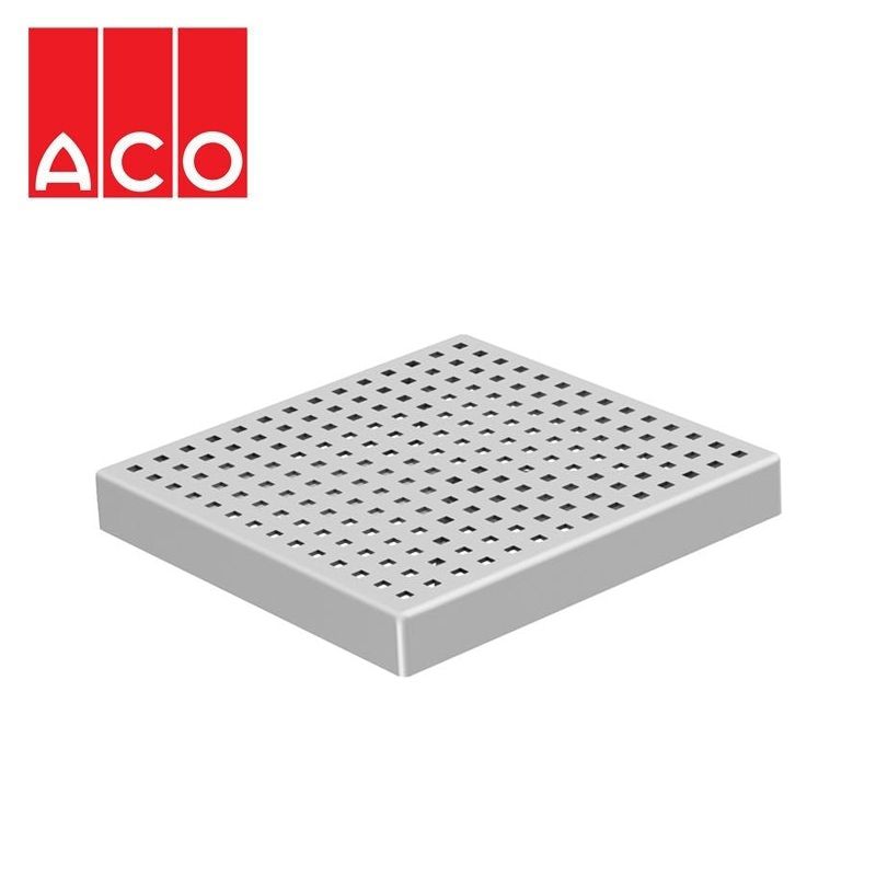 ACO Gully 157 Stainless Steel 316 Grating Quadrato 250mm | Drainage Superstore®