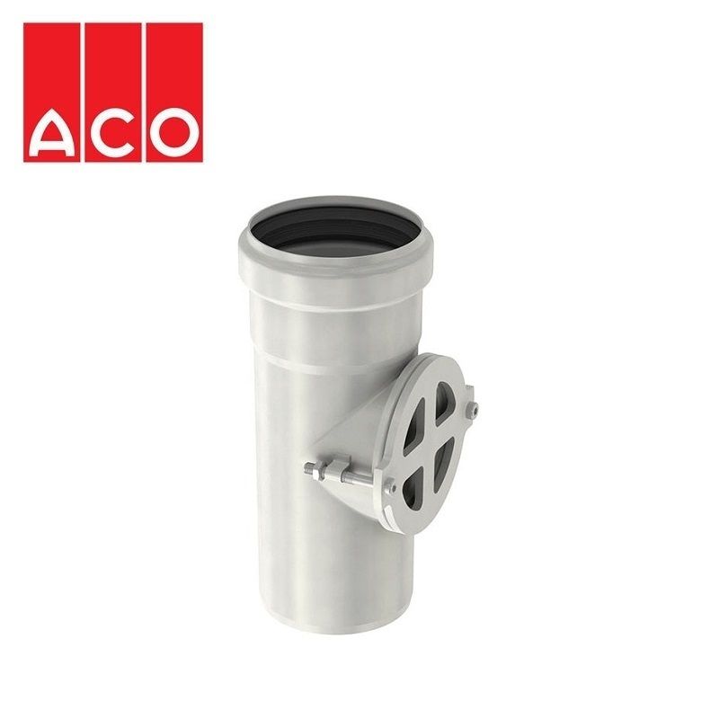ACO 304 Stainless Steel Single Socketed Pipe Access Unit - 110mm ...