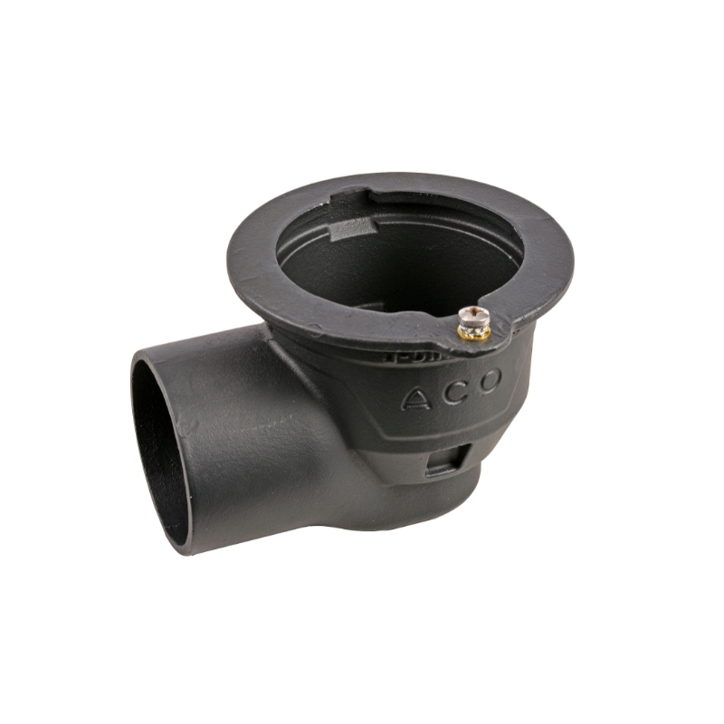 ACO TotalFlow Gully Cast Iron Horizontal Outlet with Location Flange ...