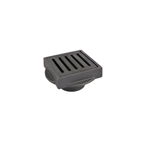 ACO TotalFlow Gully Cast Iron Top with Slotted Grating - 197mm ...