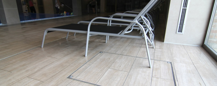 ACO UniFace Galvanised Steel Recessed Access Cover FACTA D - 1000mm x ...