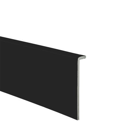 Brett Martin Black Capping Fascia Board - 200mm x 9mm x 5000mm (Pack of ...
