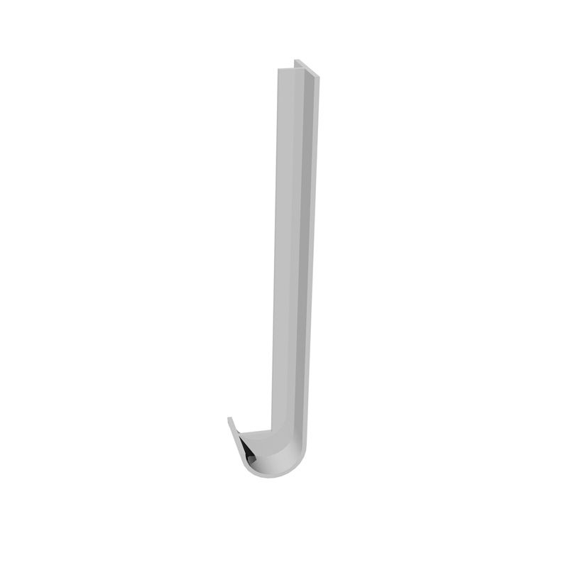 uPVC Fasica 18mm Bullnose Edge 600mm Joiner - White | Drainage Superstore®