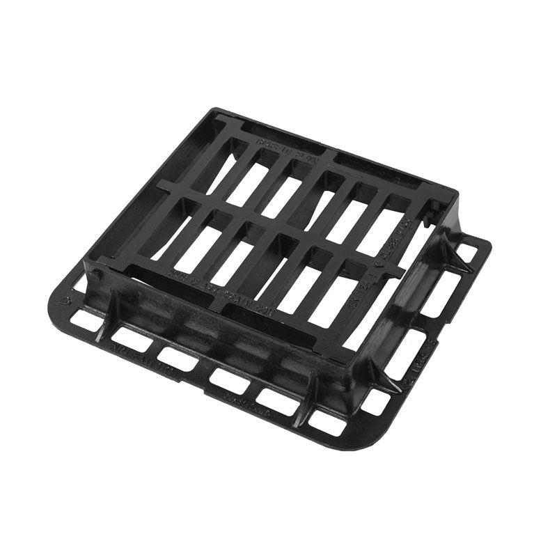 Clark Drain D400 Class Cast Iron Hinged Gully Grid Cover 430 x 370 x ...