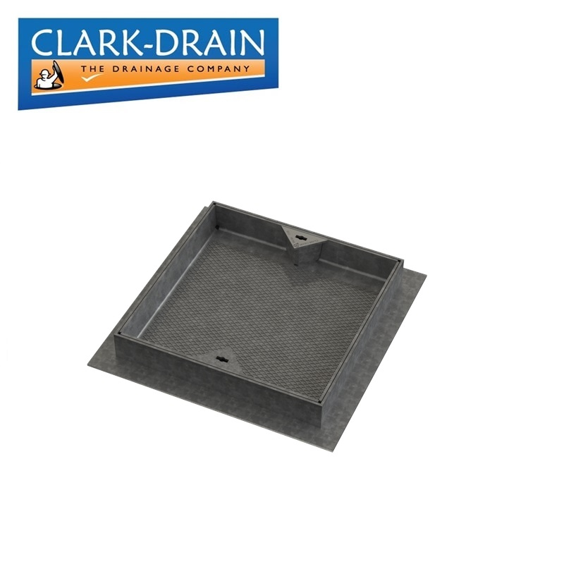 Clark Drain B125 Steel Recessed Manhole Cover - 450 x 450 x 82mm ...