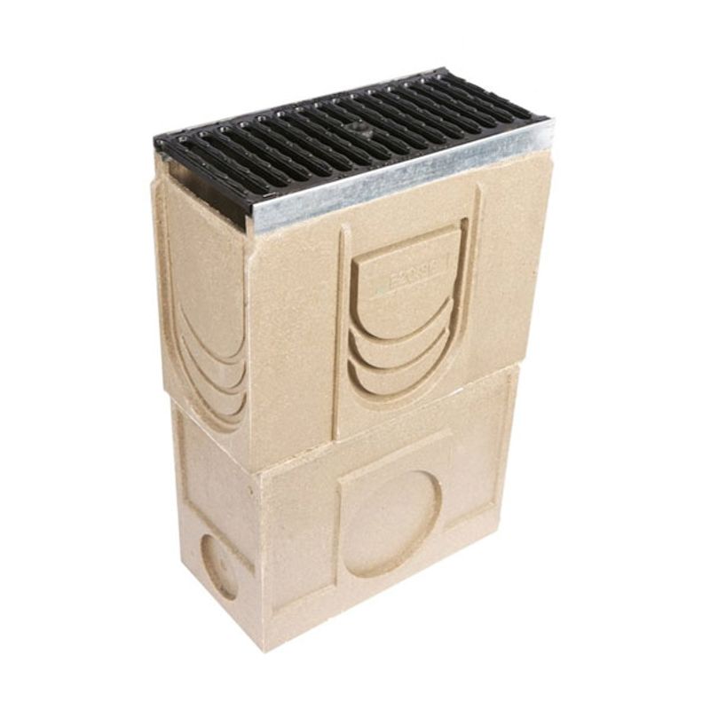 Clark Drain D400 Slotted Channel Drain Sump 520mm x 250mm x 760mm ...