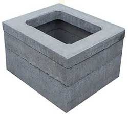 Concrete Section 1200 x 750mm Biscuit Top Section 600 x 600mm Opening ...