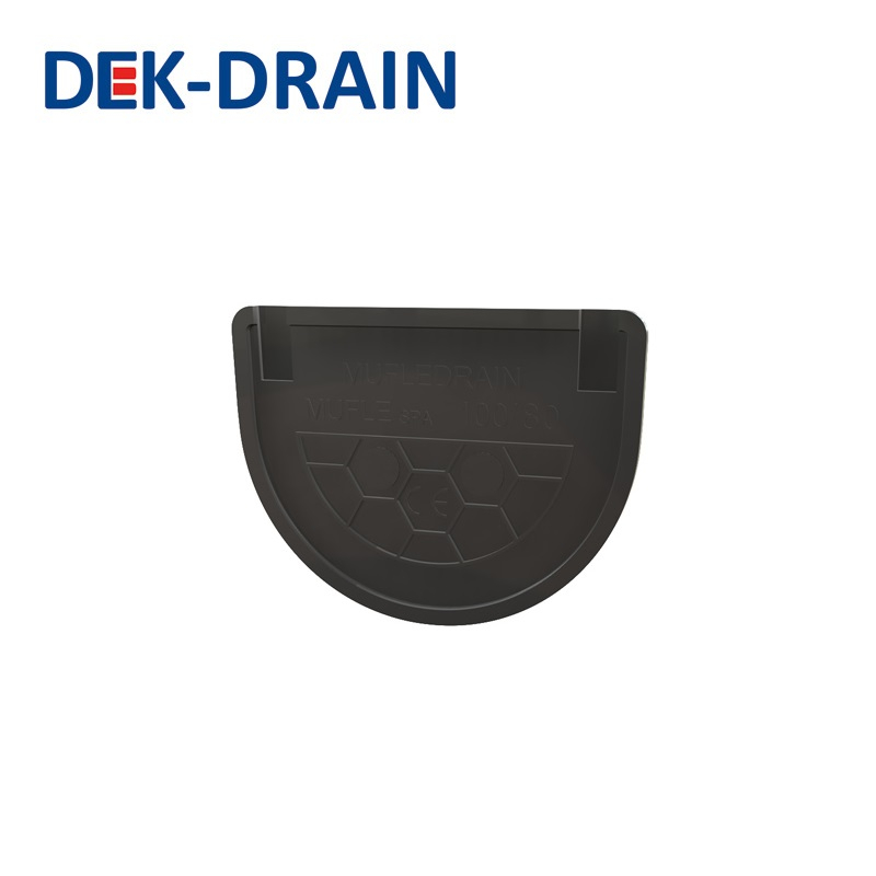 Dek-Drain HD-PE 100mm End Cap | Drainage Superstore®