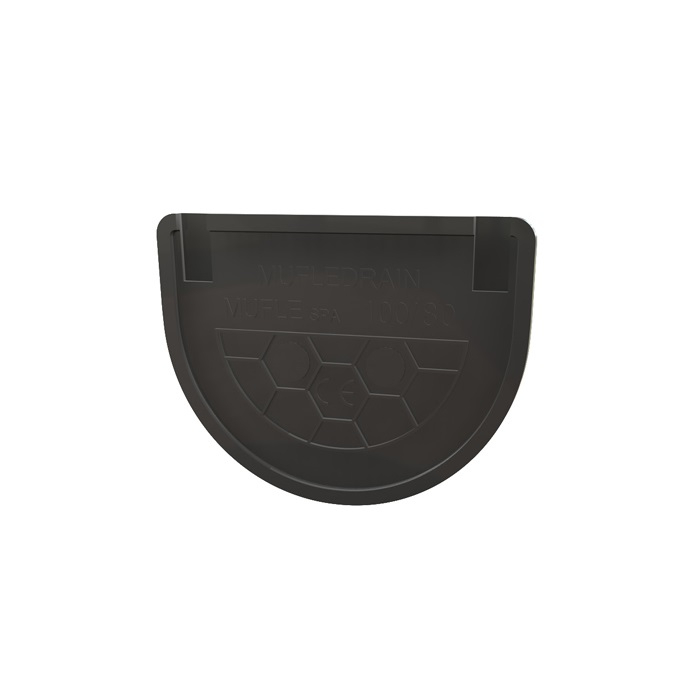 Dek-Drain HD-PE 100mm End Cap | Drainage Superstore®