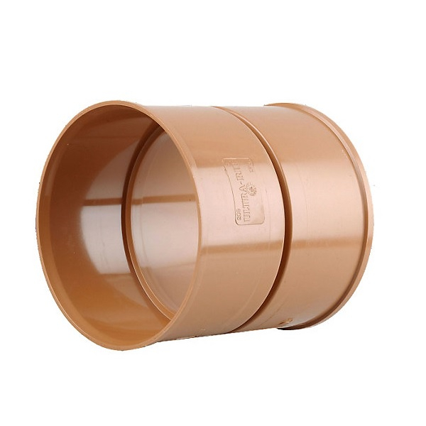 UltraRib Double Socket Pipe Coupler - 300mm | Drainage Superstore®