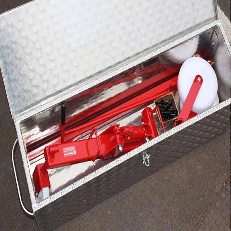 Mustang Tools Hydraulic Manhole Cover Lifter - Spreader Bar & Alloy Box ...