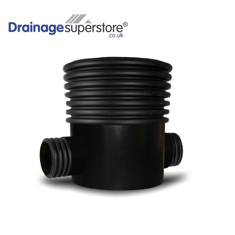 Drainage Superstore 1m Deep 600mm Inspection Chamber with 300mm Outlet ...