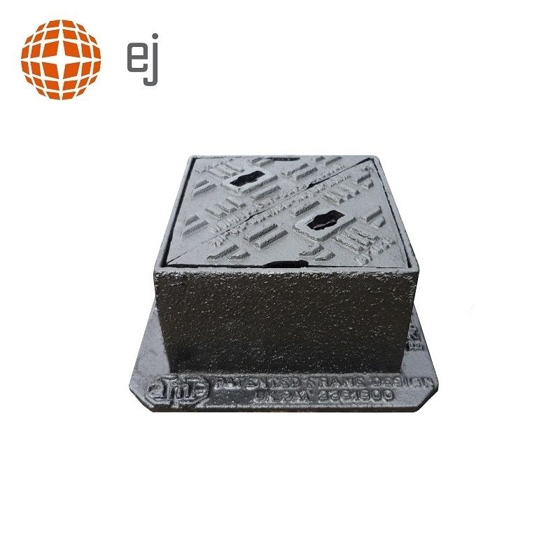 Cast Iron Heavy Duty Double Triangular Surface Box 150 x 150mm ...