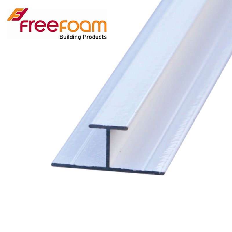 Freefoam Geopanel Ceiling & Wall Aluminium H-Join Trim - White | Drainage Superstore®