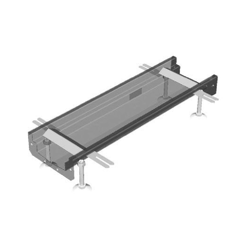 ACO Modular 125 Stainless Steel 50-65mm Invert Channel Drain 2000mm ...