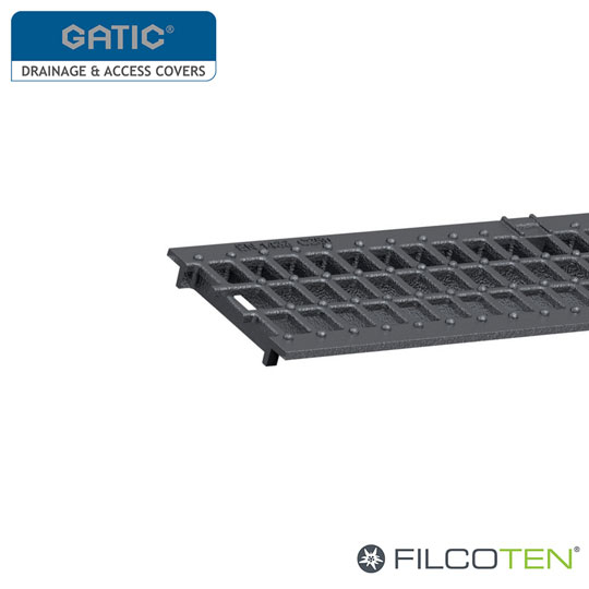 Filcoten Pro G NW300 F900 Ductile Iron Mesh Grating - 500mm | Drainage ...