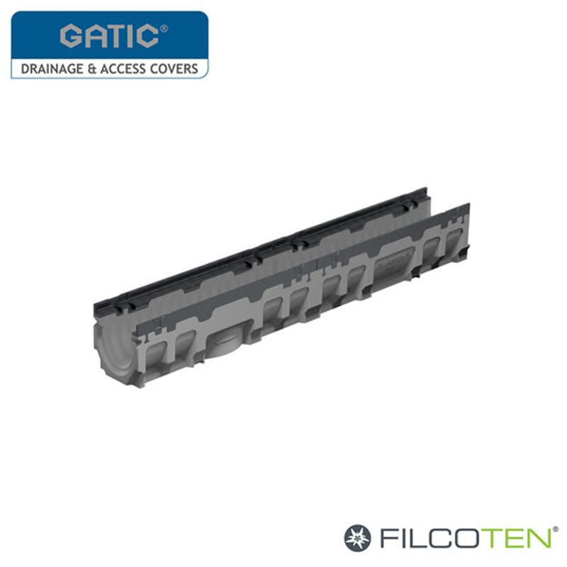 Filcoten Pro V NW150 Channel Nr.0-0 - 1000mm | Drainage Superstore®