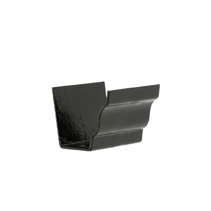 Cast Iron H16 Moulded Guttering Union Clip - 150mm x 100mm Black ...