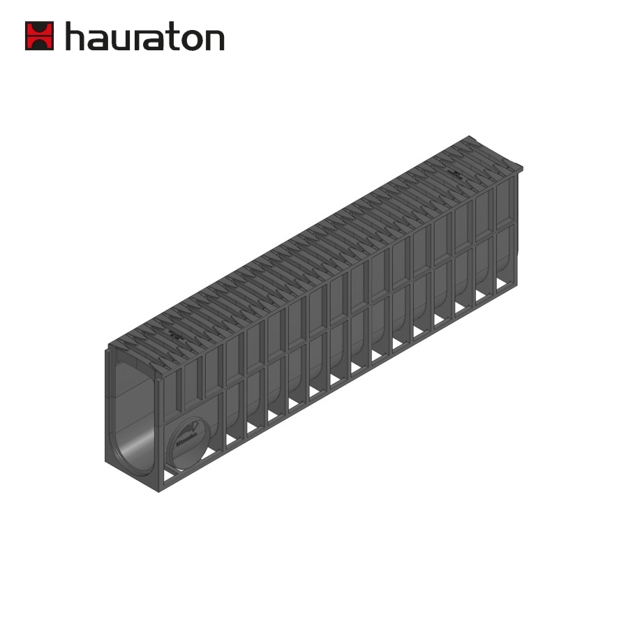Hauraton Recyfix MONOTEC 100 280mm D400 Channel & Fibretec HeelSafe ...