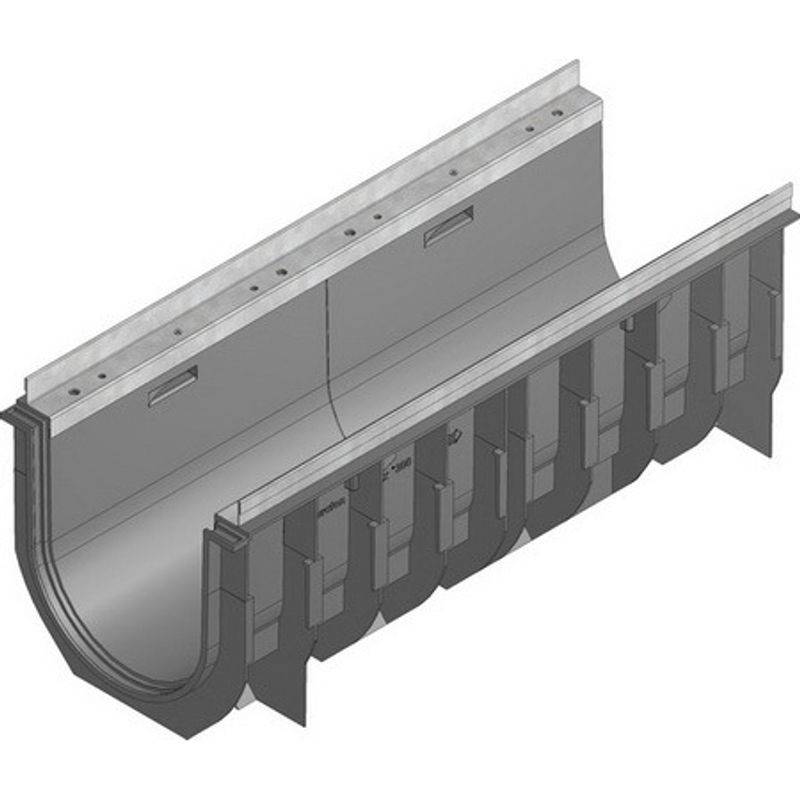 Hauraton Recyfix Super 300 with Galv Gratings C/W Cable Trays ...
